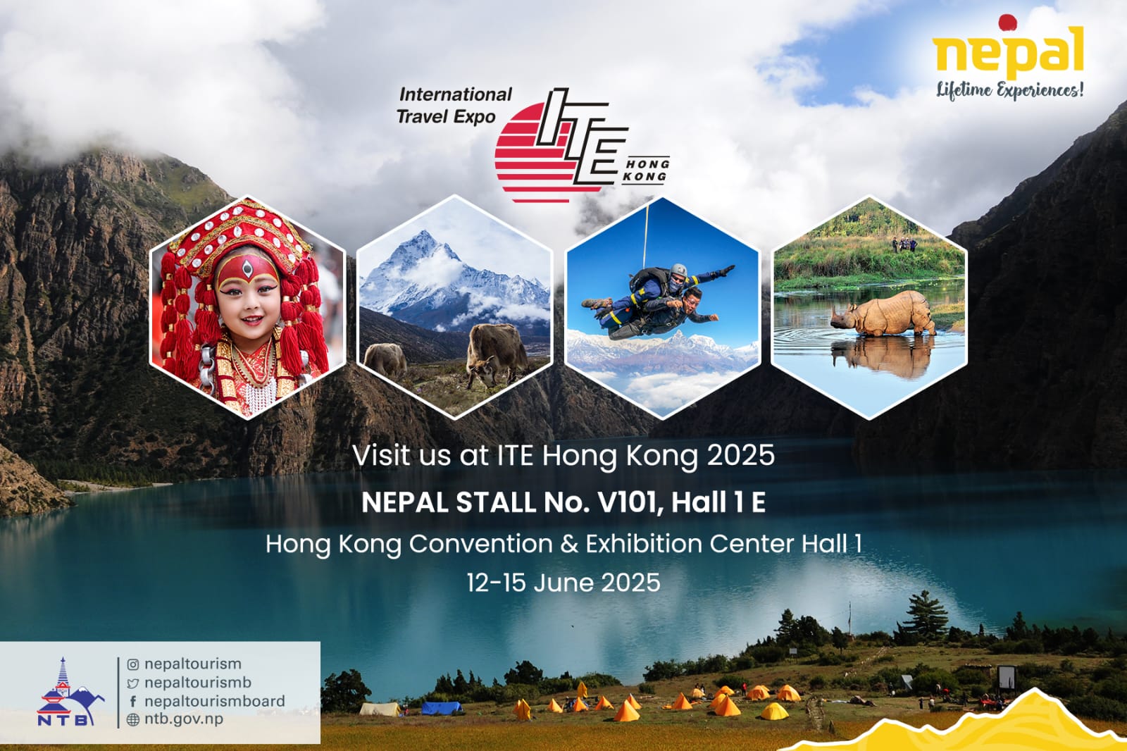 Experience the Magic of Nepal at ITE Hong Kong 2025 | Nepal Tourism Board